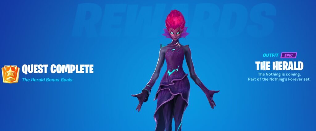 Fortnite - The Herald Bonus Goals Guide - Completed - 11 FREE Items ...
